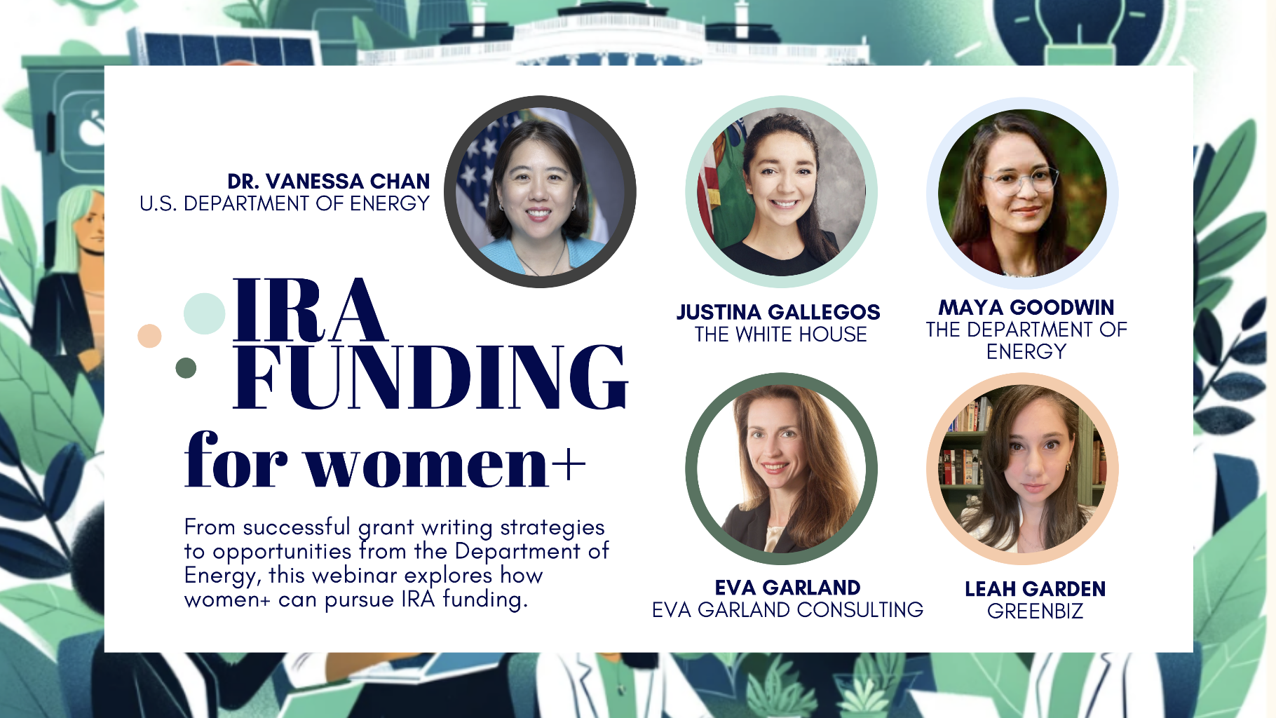 IRA Funding for Women+: Resources and More » Women+ in Climate Tech